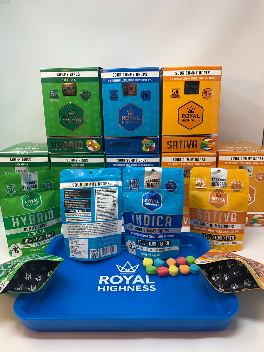 Royal Highness Sour gummy Drops – CalMeds